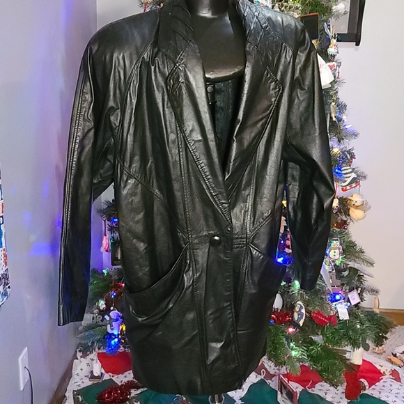 Global Identity | Jackets & Coats | Leather Jacket | Poshmark
